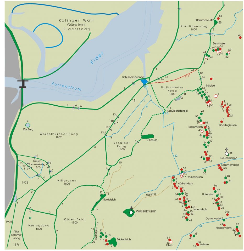 Dithmarschen: Wesselburen - Küstenarchäologie in Schleswig Holstein ...
